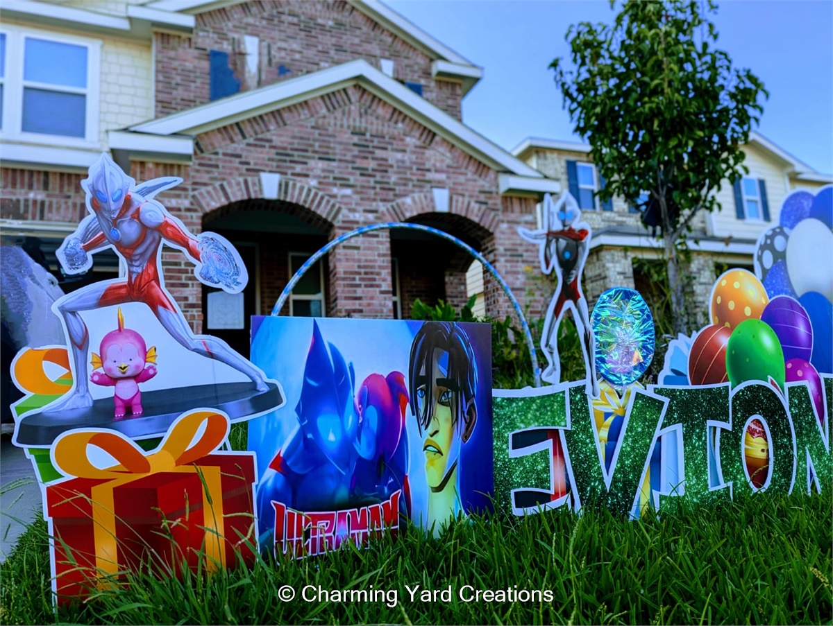 Ultraman Card Greeting/ sign Charming Yard Creations